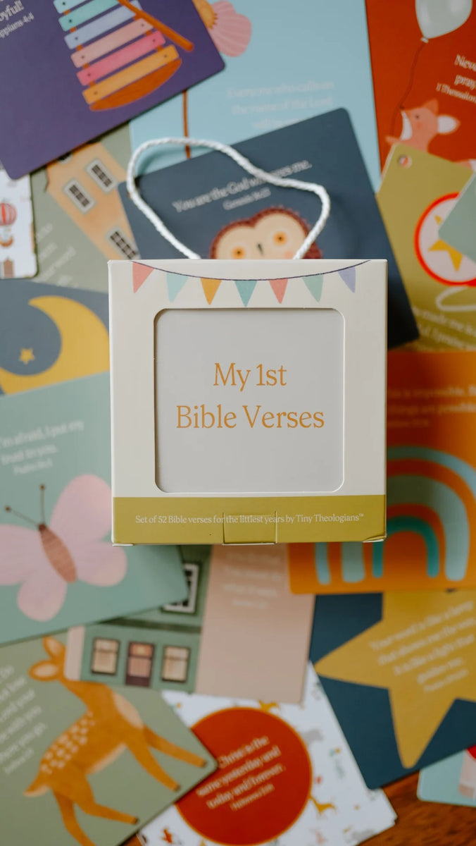 My First Bible Verses - Flashcards by Tiny Theologians