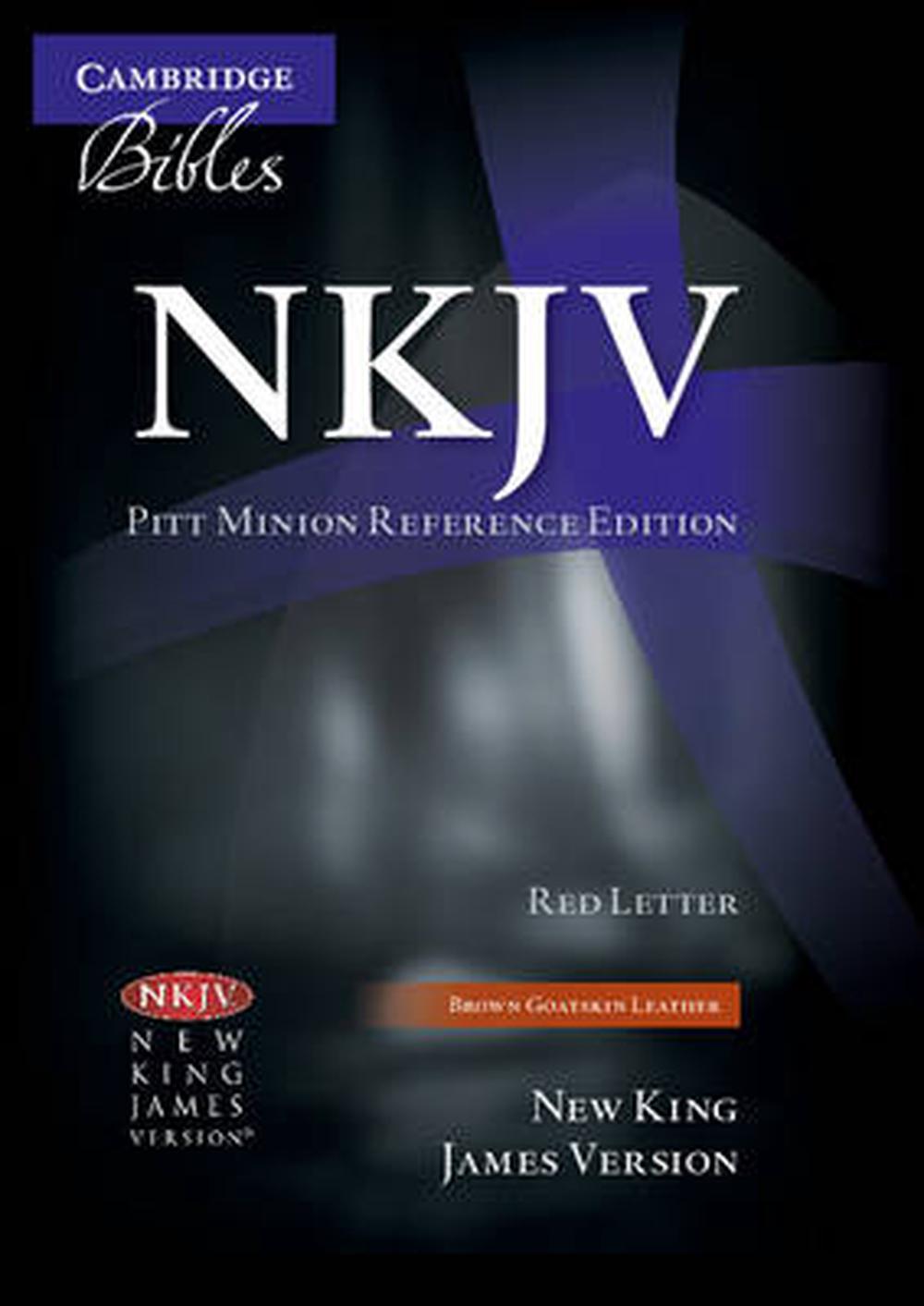NKJV Pitt Minion Reference Bible (Brown Goatskin Leather, Red-letter T