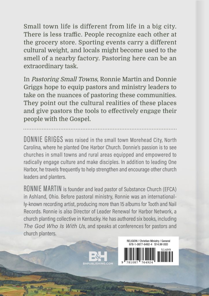 Pastoring Small Towns by Ronnie Martin; Donnie Griggs