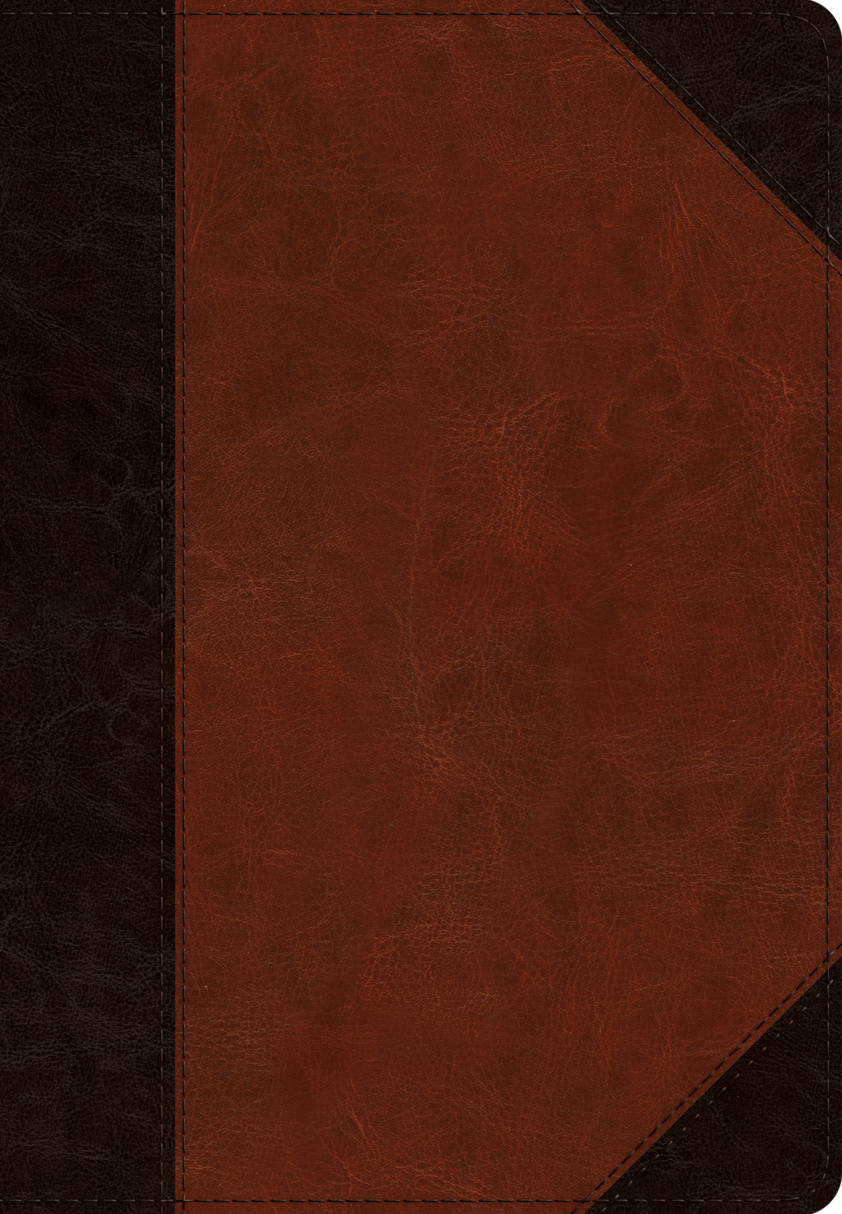 ESV Super Giant Print Bible (TruTone, Brown/Cordovan, Portfolio Design ...