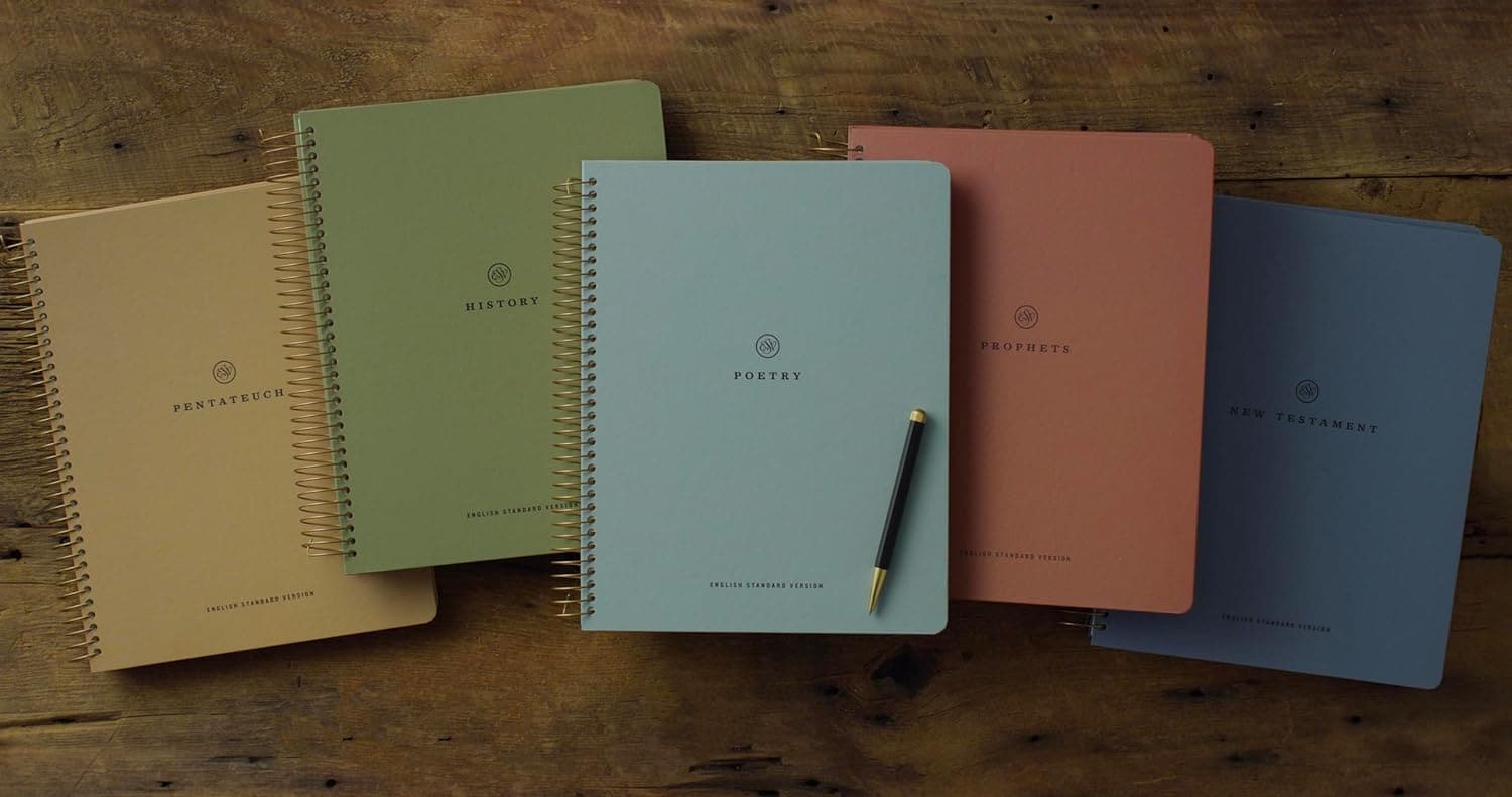 ESV Spiral Bound Journaling Bible (5 Volume Set) | Reformers
