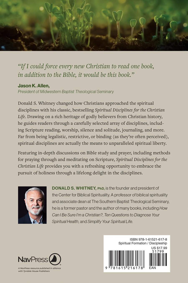 Spiritual Disciplines for the Christian Life by Donald S. Whitney