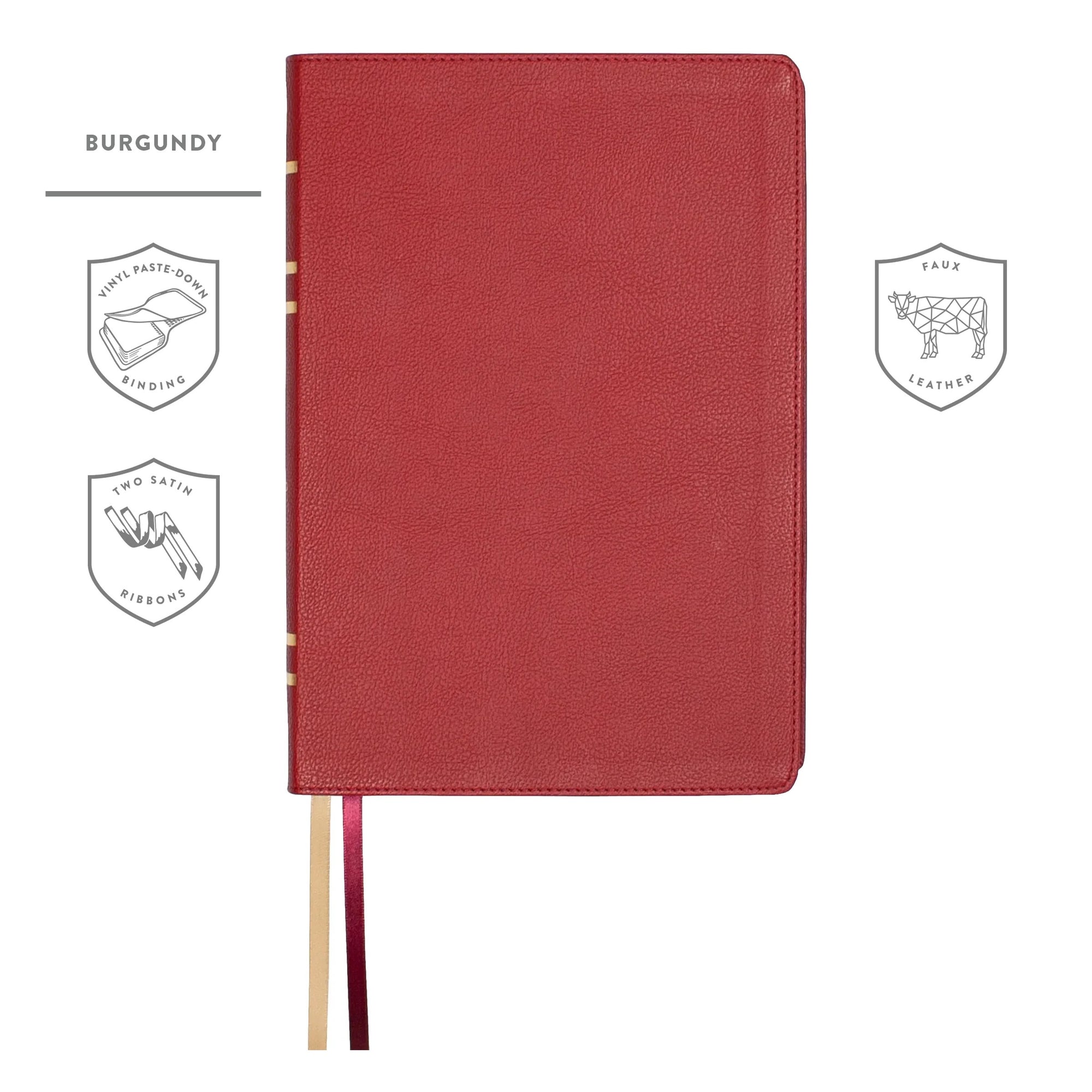 LSB Giant Print Reference Edition (Paste-Down Faux Leather, Burgundy ...