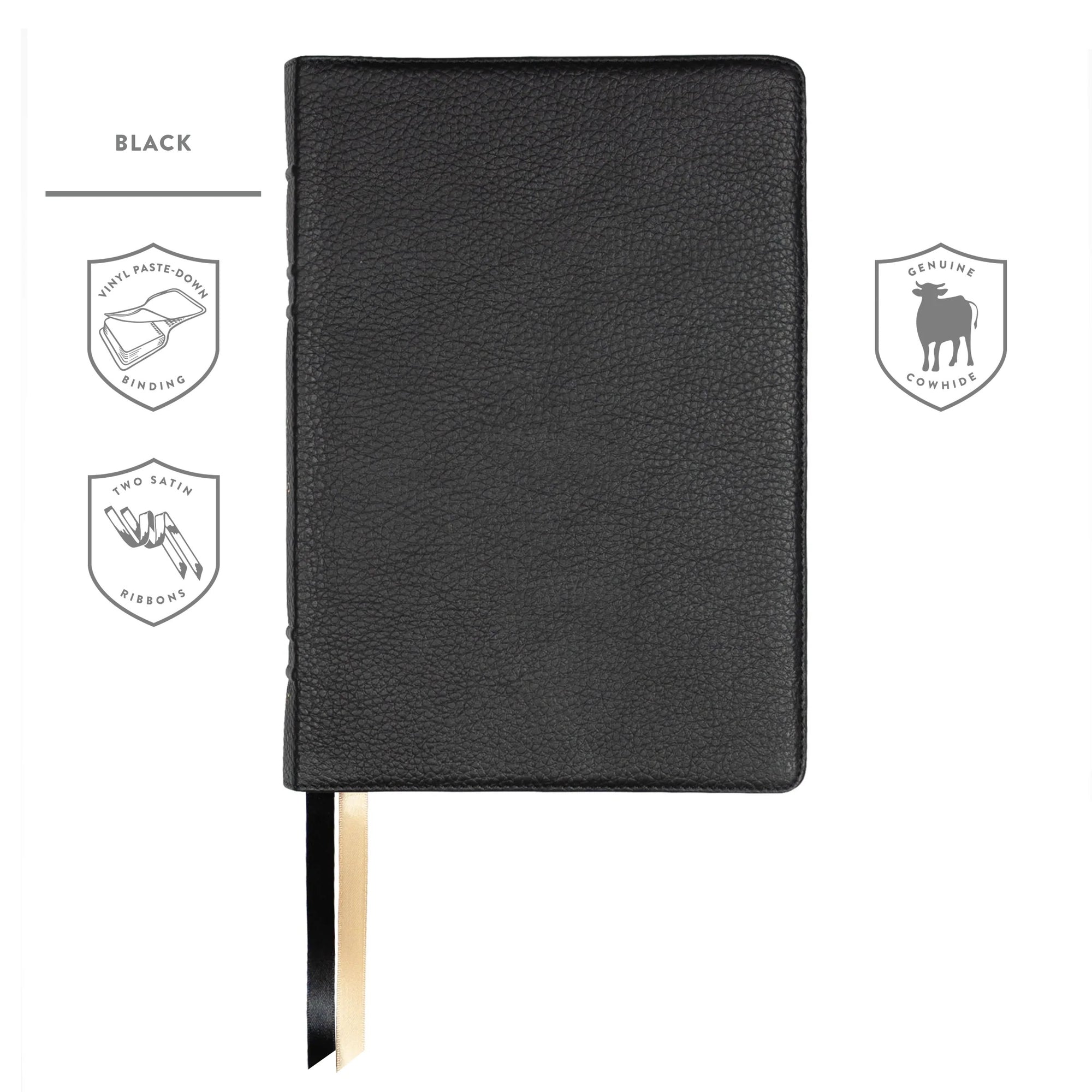 LSB Giant Print Reference Edition (Paste-Down Cowhide, Black, Indexed ...
