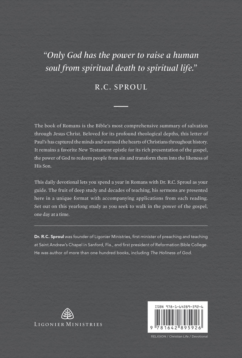 Power of the Gospel, The:A Year in Romans by R. C. Sproul