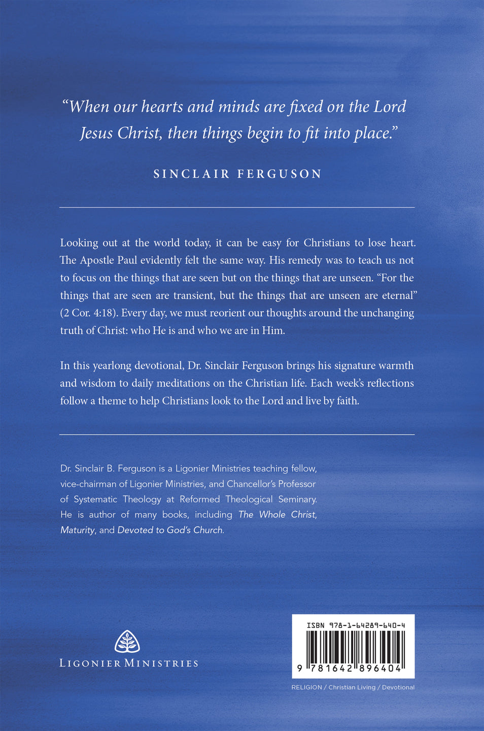 Things Unseen: One Year of Reflections on the Christian Life by ...