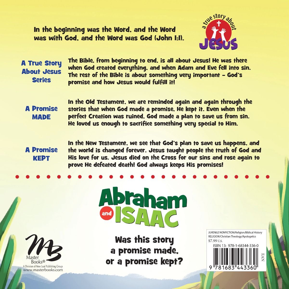 Abraham and Isaac (A True Story About Jesus) by Akram Zaki; Paulo ...