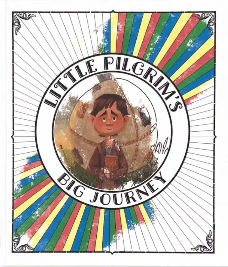 Little Pilgrim’s Big Journey Part 1: Coloring Book by Tyler Van Halteren