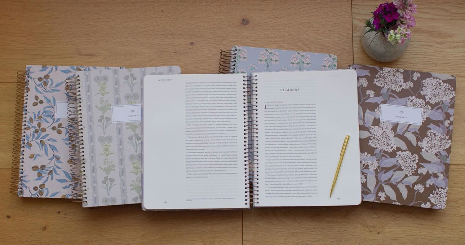 ESV Spiral-Bound Journaling Bible, Five-Volume Set by Bible