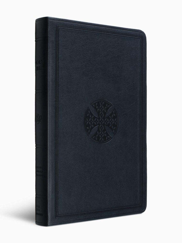 ESV Premium Gift Bible (TruTone, Navy, Mosaic Cross Design) by ESV