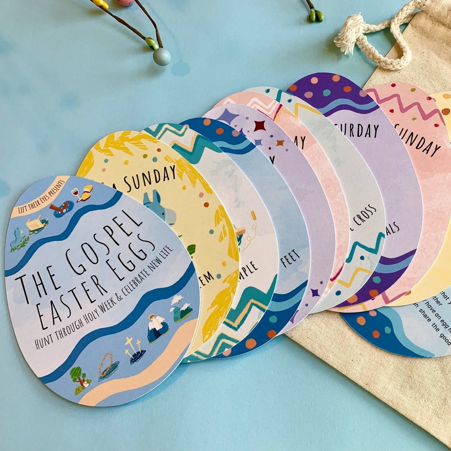 The Gospel Easter Eggs by Lift Their Eyes