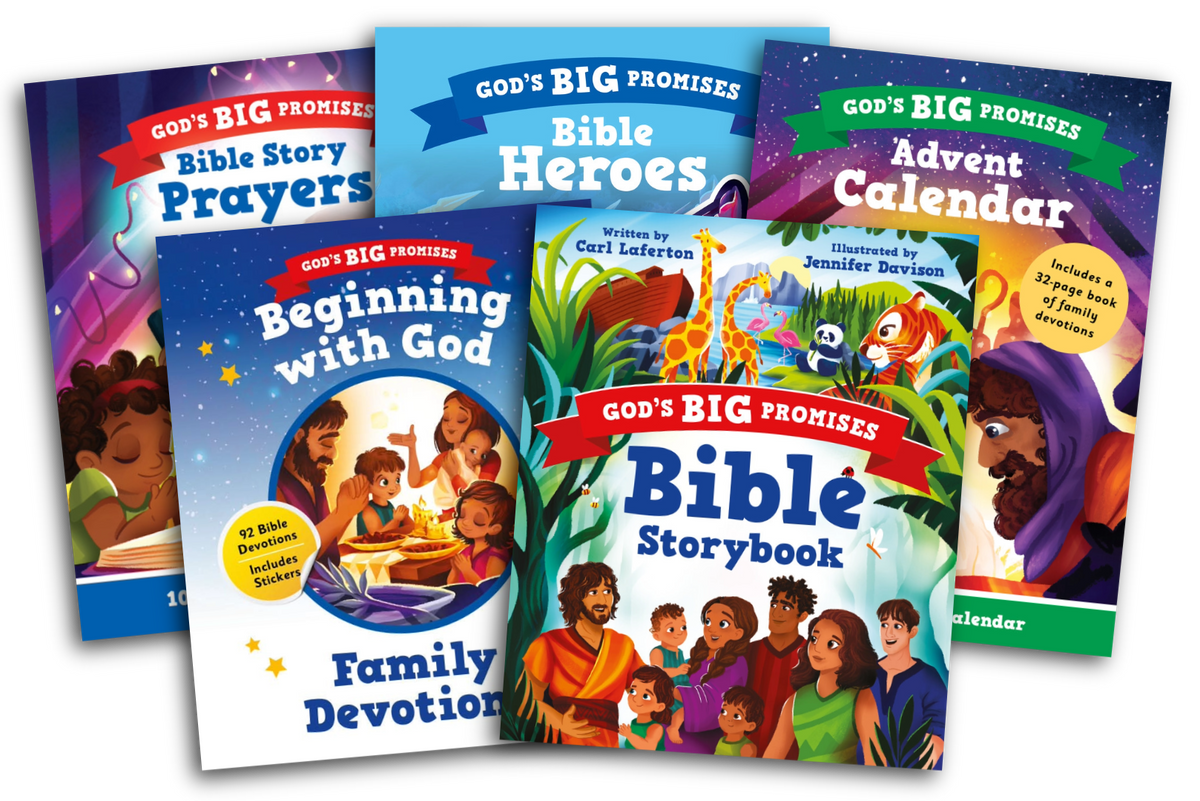God's Big Promises: Family Devotions Pack by Carl Laferton; Jennifer ...