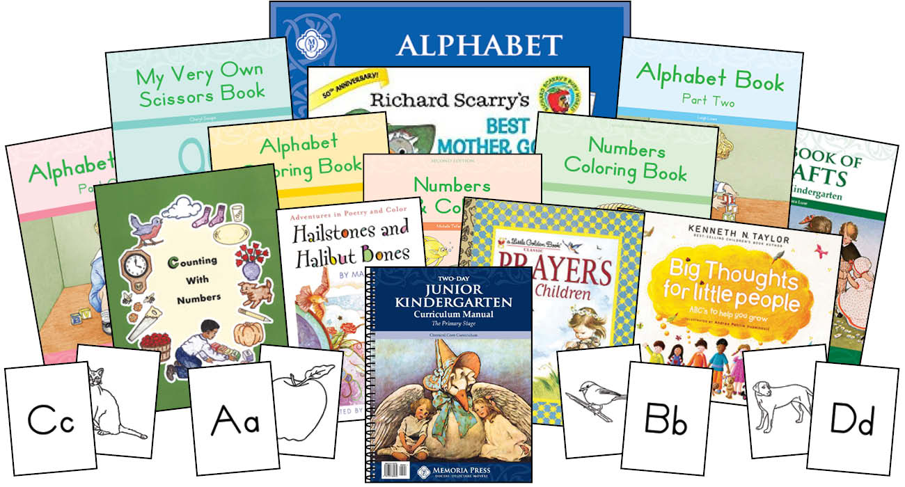 Memoria Two-Day Junior Kindergarten Curriculum Set by Various