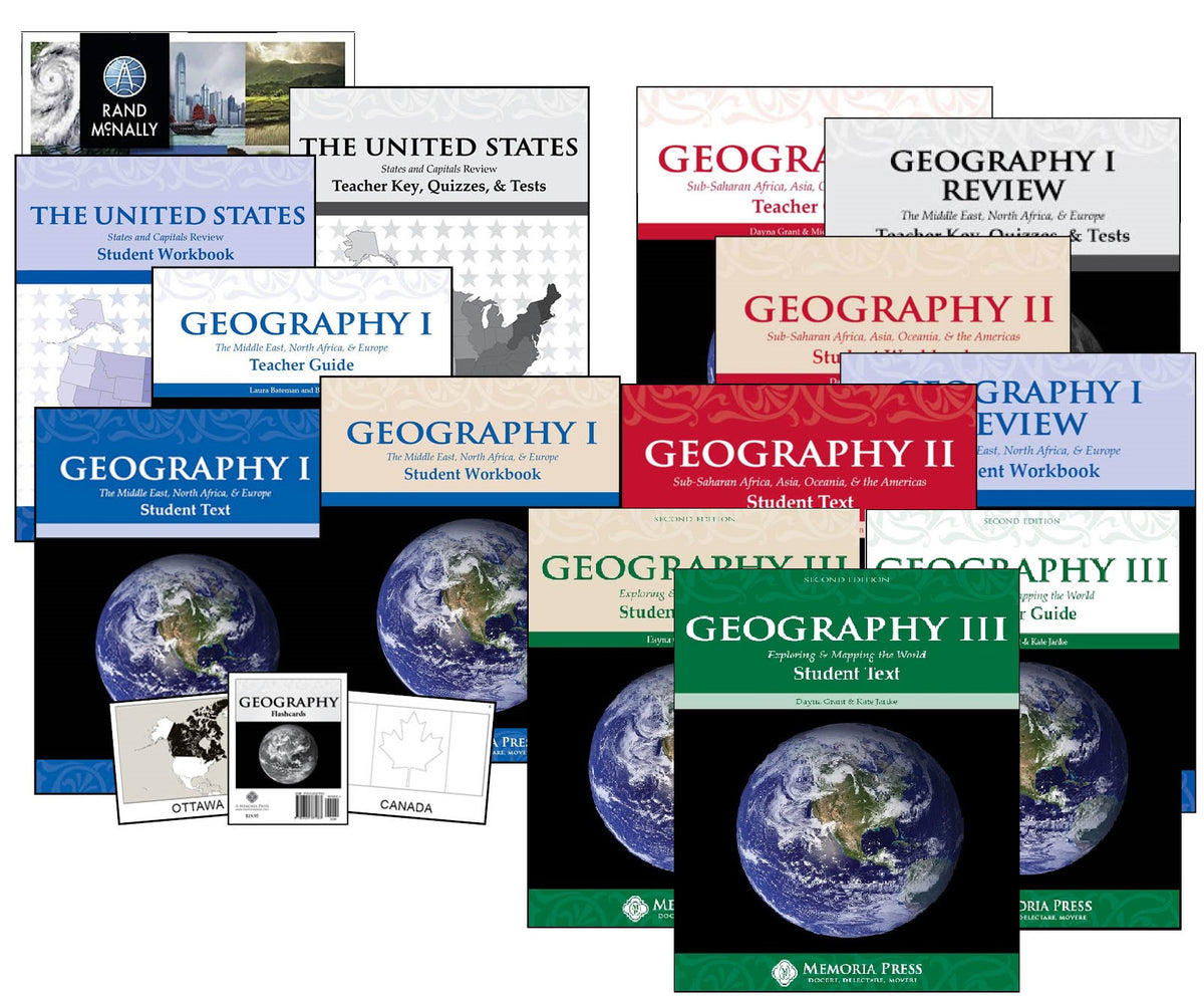 Memoria Press Geography Book Pack