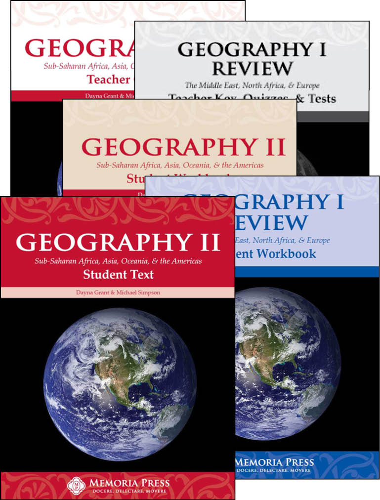Memoria Press Geography Book Pack