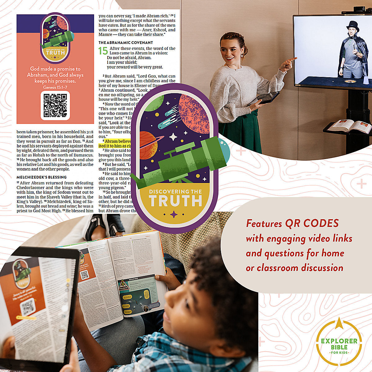 CSB Explorer Bible for Kids, Blast Off (LeatherTouch, Indexed) by CSB ...