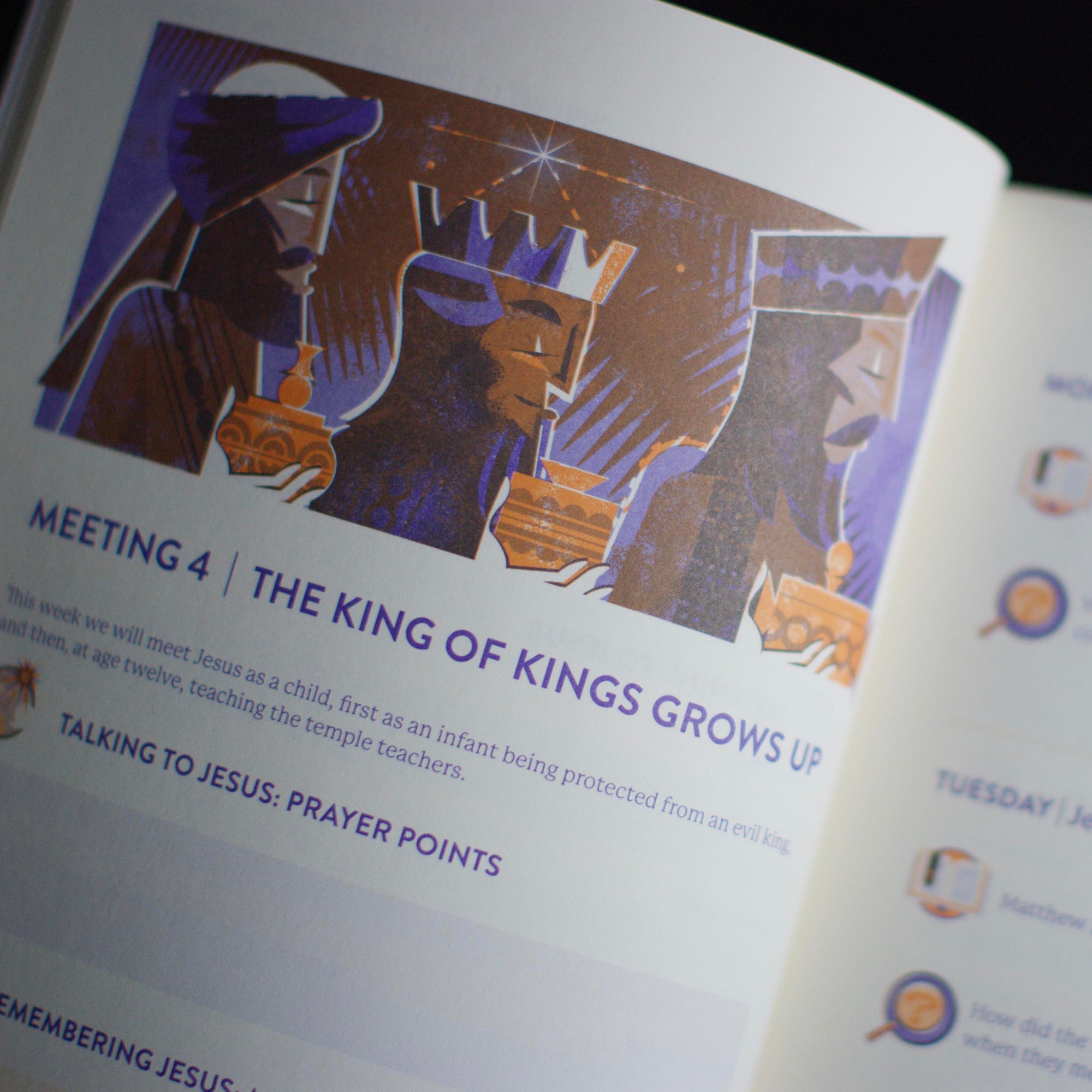 Meeting with Jesus: A Daily Bible Reading Plan for Kids by