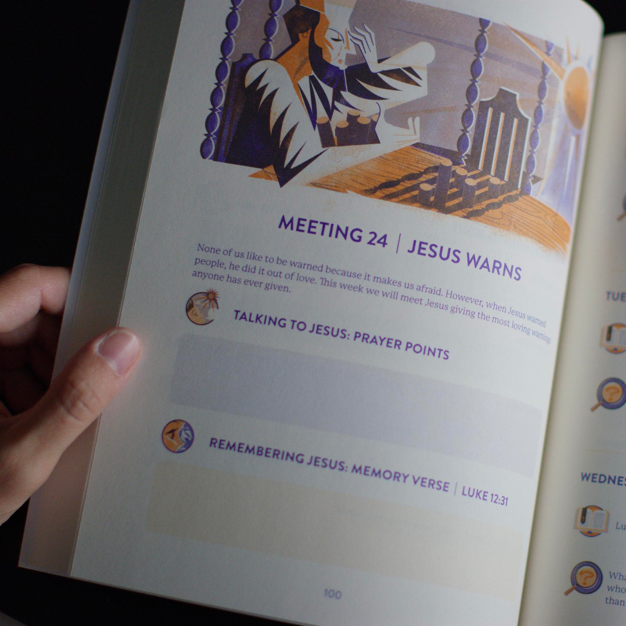 Meeting with Jesus: A Daily Bible Reading Plan for Kids by