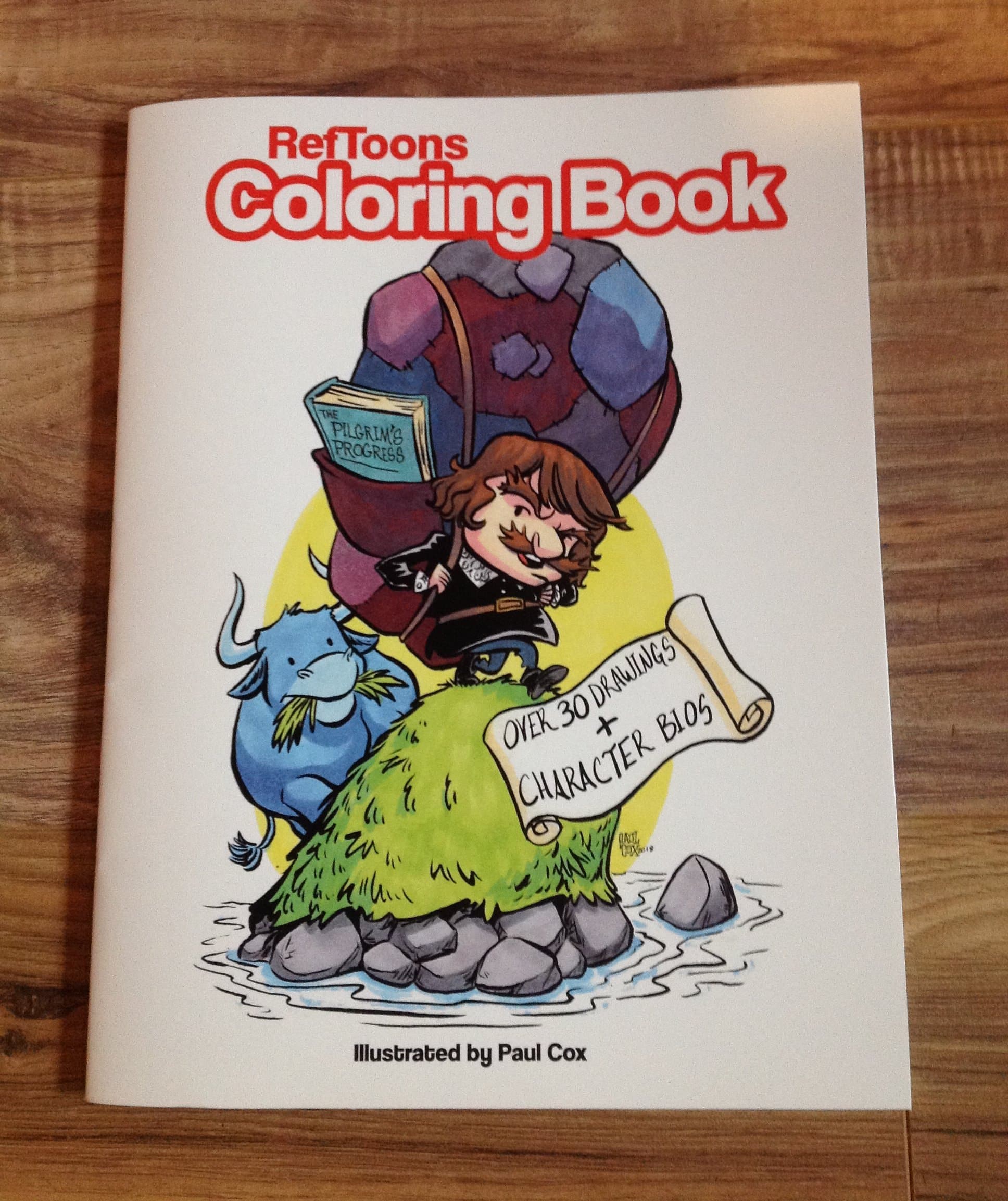 RefToons Coloring Book: Over 30 Drawings & Character Bios