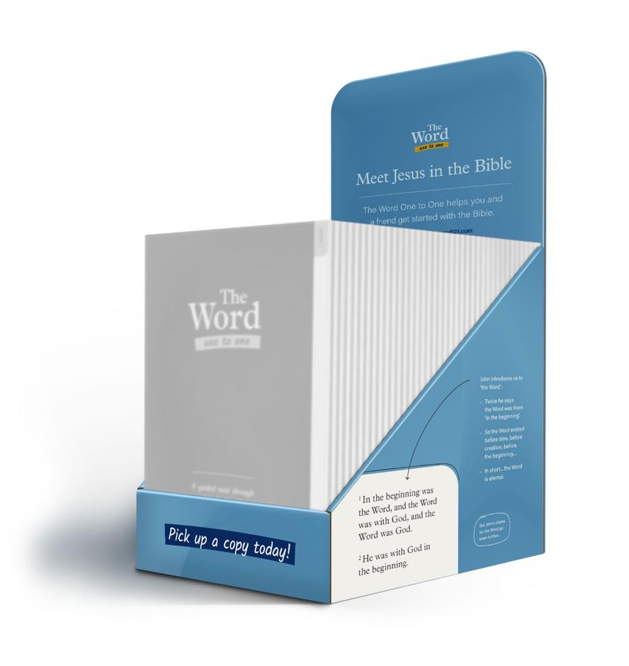 Word One to One Display Box